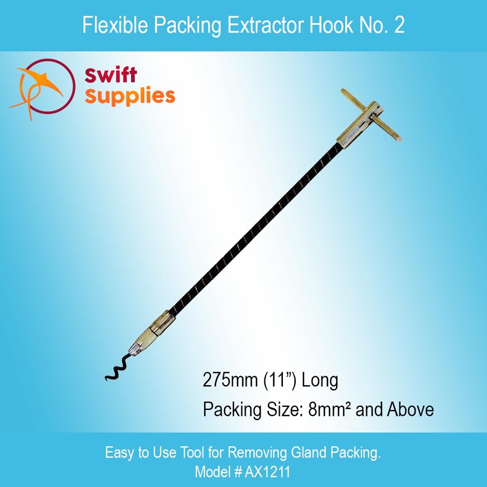 Packing Hooks - Flexible Extractors from Swift Supplies