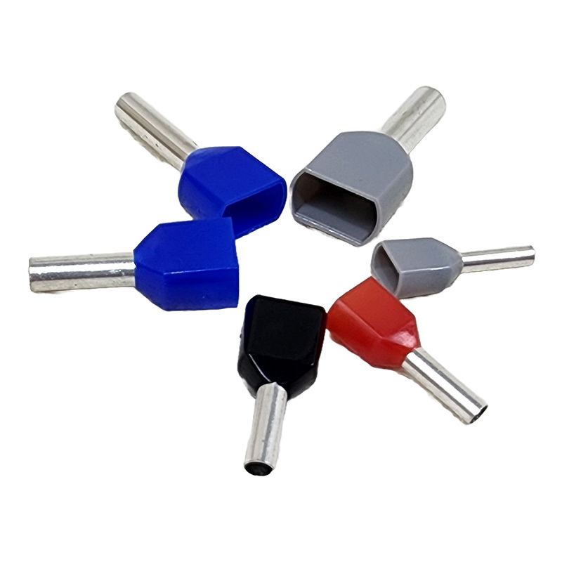 Bootlace Pin Terminals - Twin Conductor from Swift Supplies