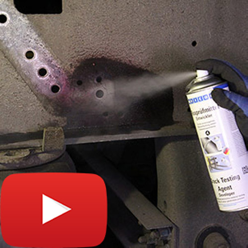 Crack Testing Dye Penetrant Flaw Identification Kit